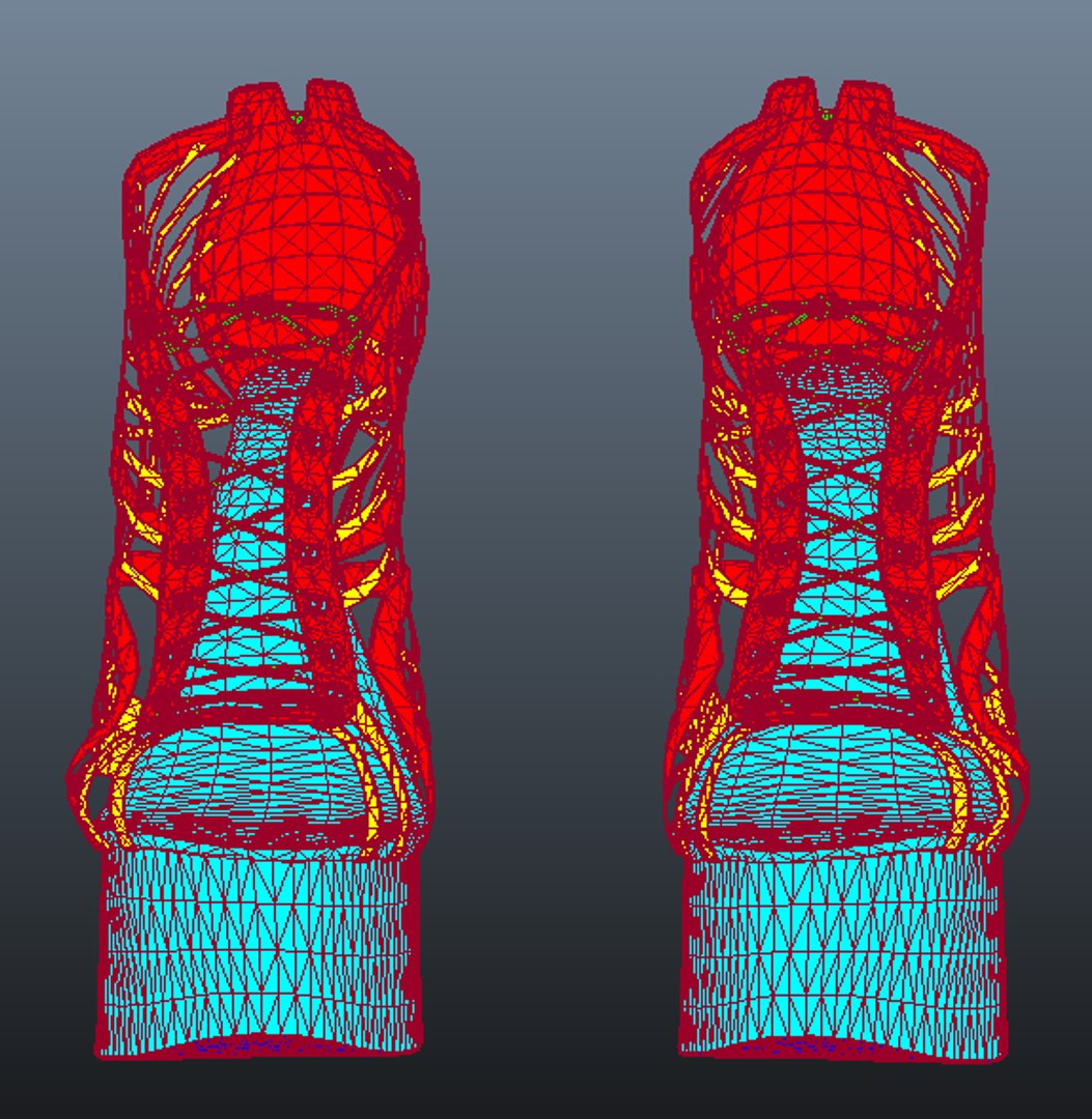 3D shoeshighheelboot - TurboSquid 1599758