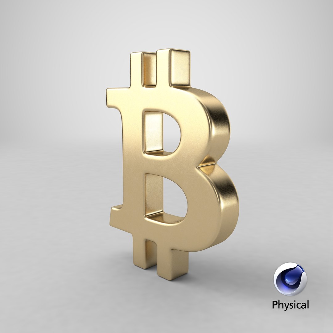 Bitcoin Logo 2 3D Model - TurboSquid 1808472