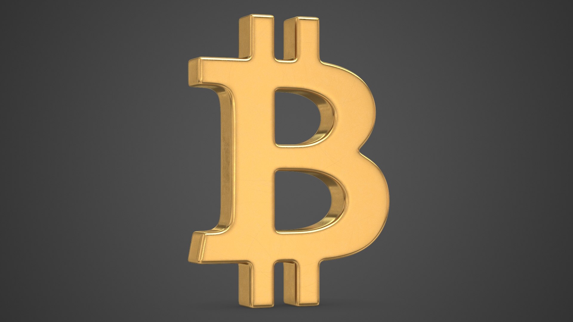 ビットコインロゴ23Dモデル - TurboSquid 1808472