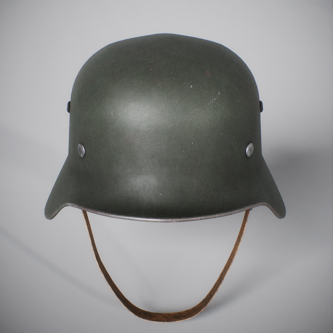 German Helmet World War II 3D Model - TurboSquid 2164952