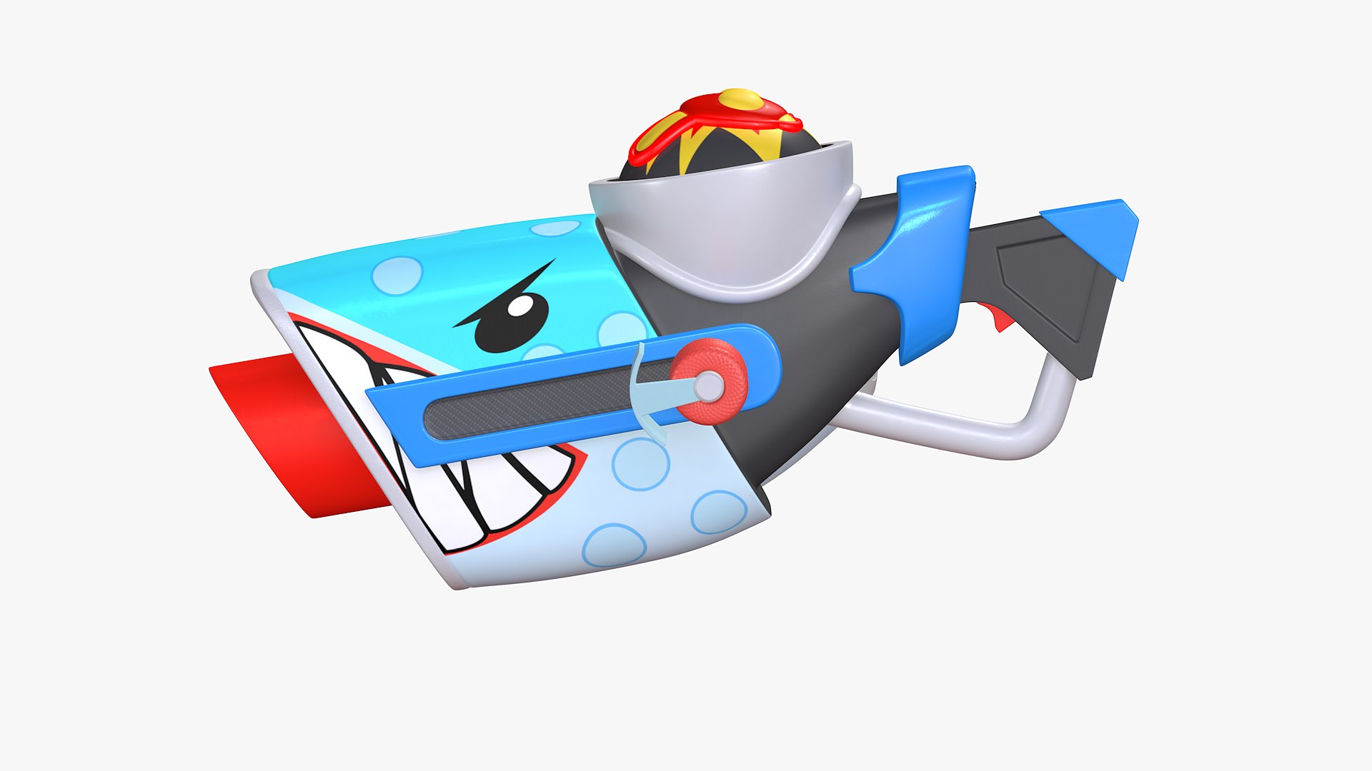 3D Boomshot weapon Rabbid Mario Character 8K Kingdom Battle model ...