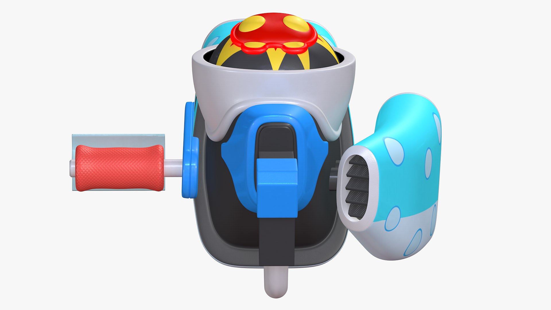 3D Boomshot weapon Rabbid Mario Character 8K Kingdom Battle model ...