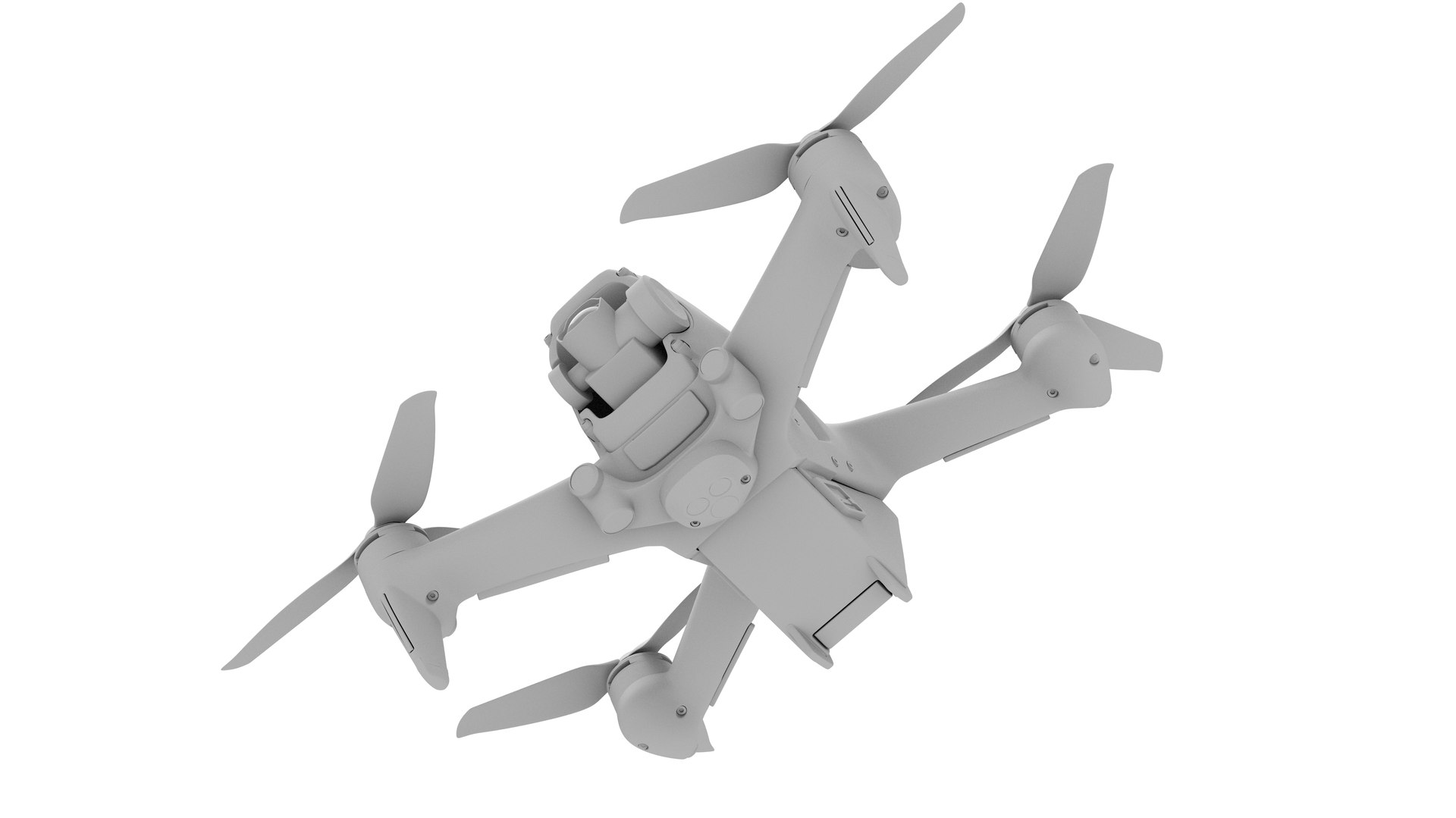 DJI FPV DJIs Latest Drone With FPV Racing Capabilities Drone 3D Model ...