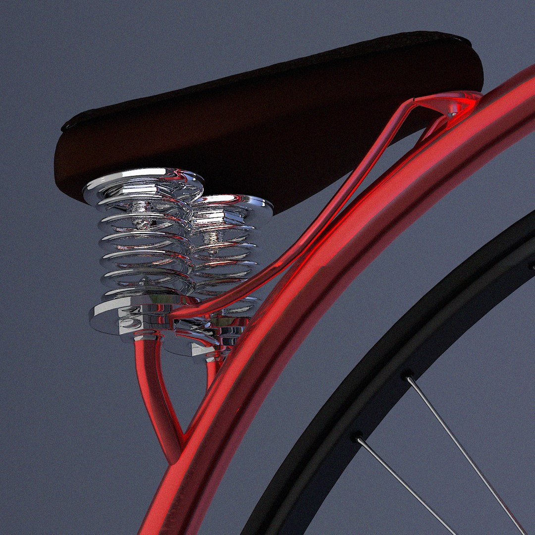 3d Model Penny Bike Vintage
