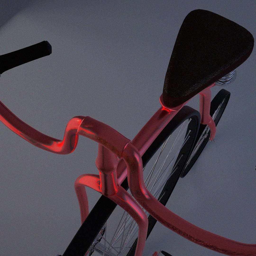 3d Model Penny Bike Vintage