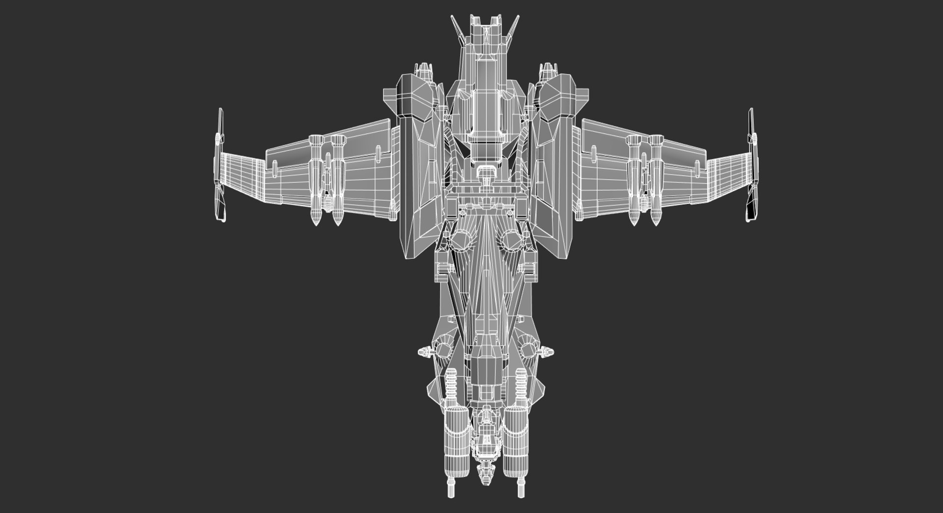 3D Battle Space Ship Highpoly Asset - TurboSquid 2100728