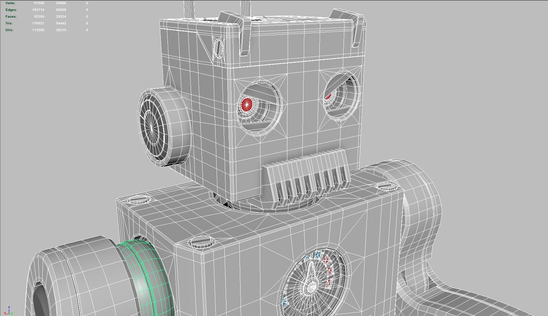 3D Cartoon Robot Model - TurboSquid 1504412