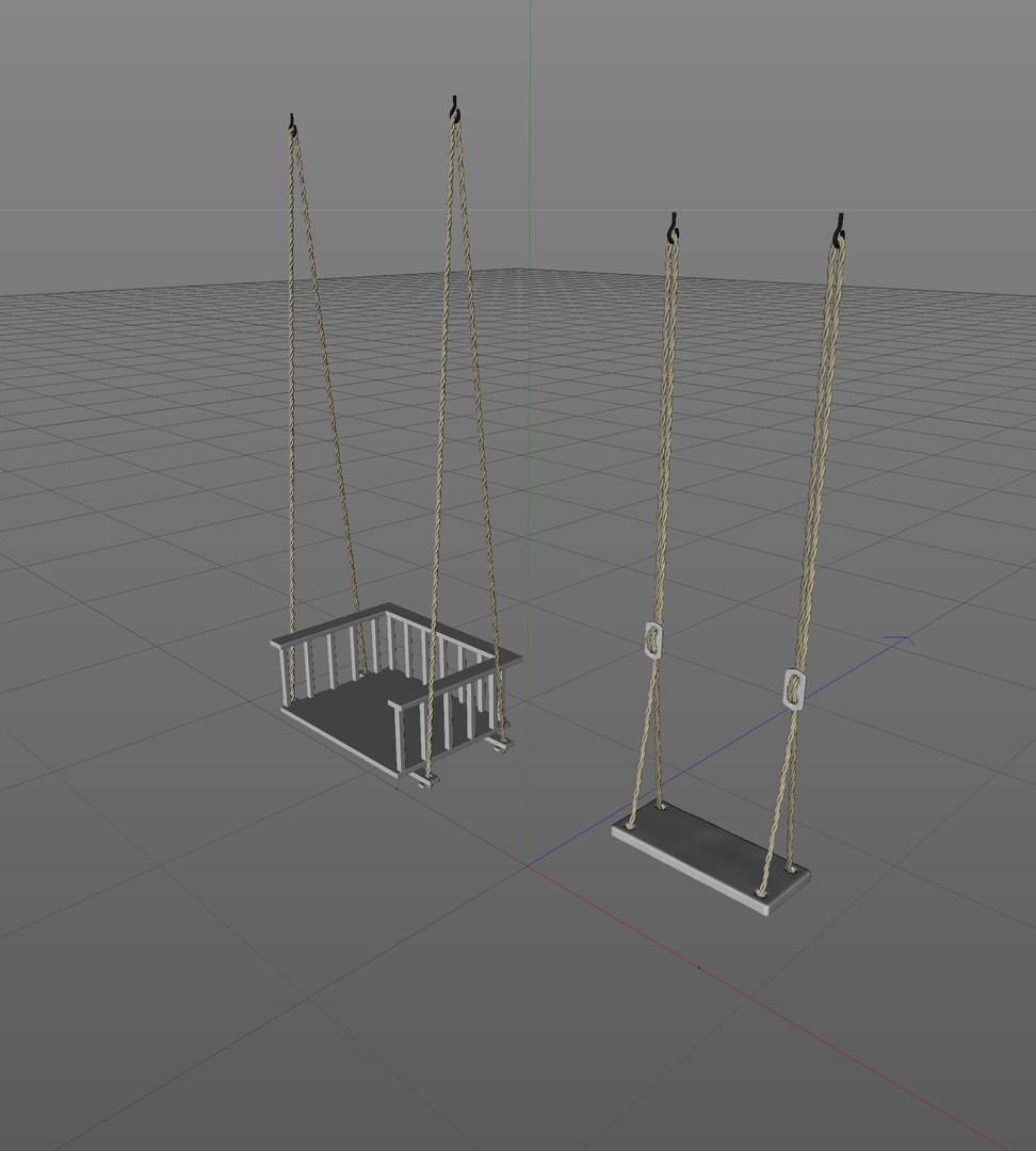 Indoor Swings 3D Model - TurboSquid 1392667
