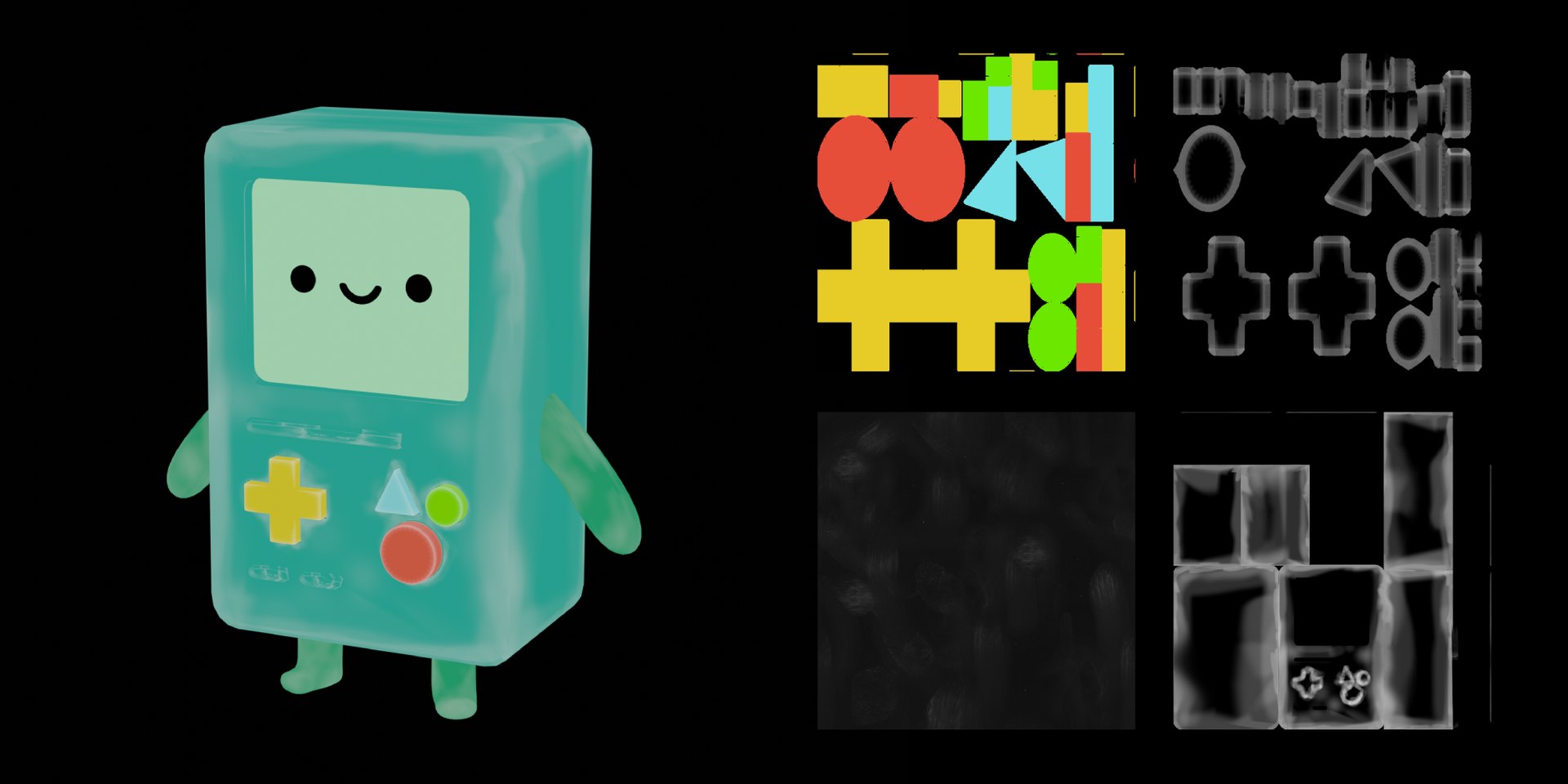 3D Bmo From Adventure Time Model - TurboSquid 2110438