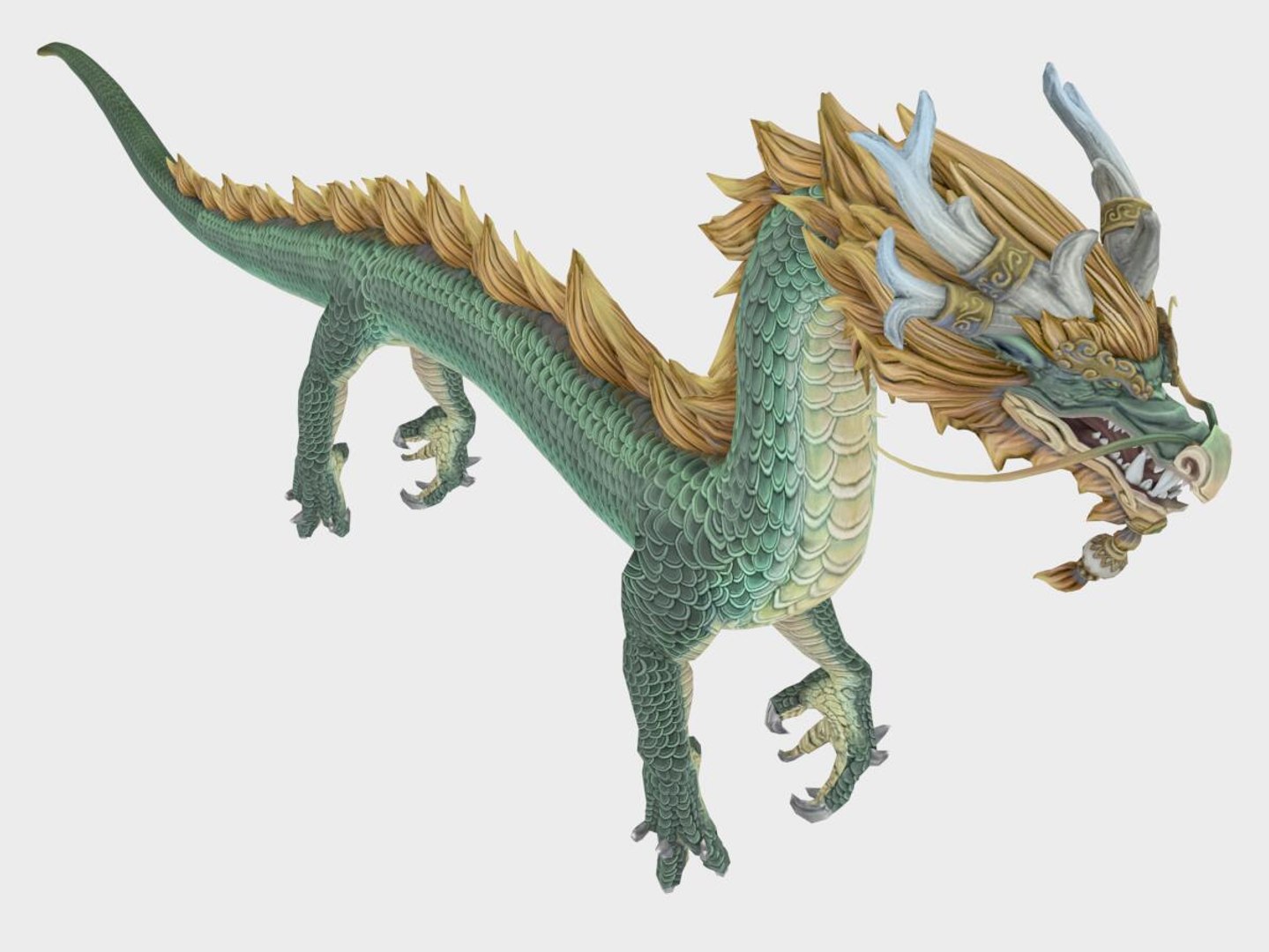 3D dragon rig - TurboSquid 1355308
