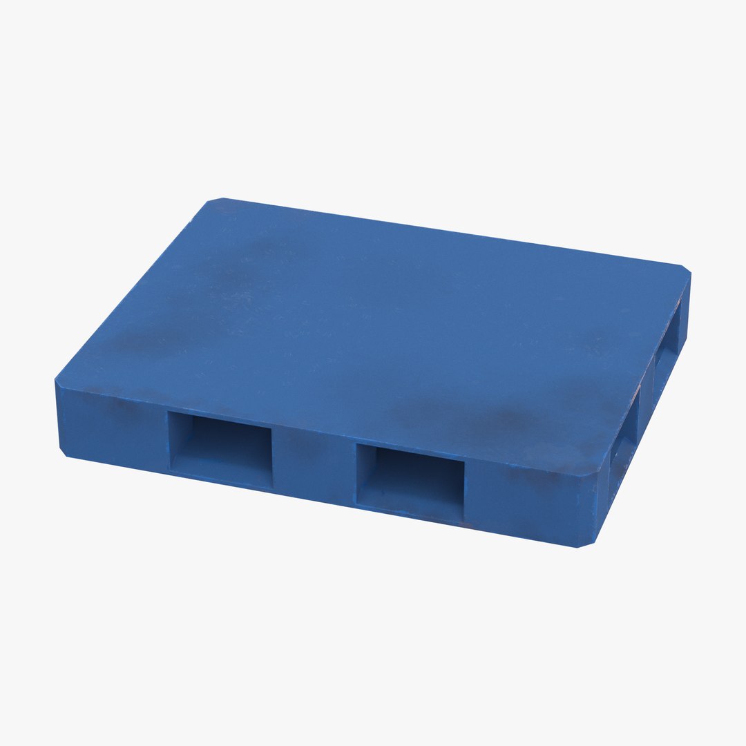 Plastic Pallet 3d Model
