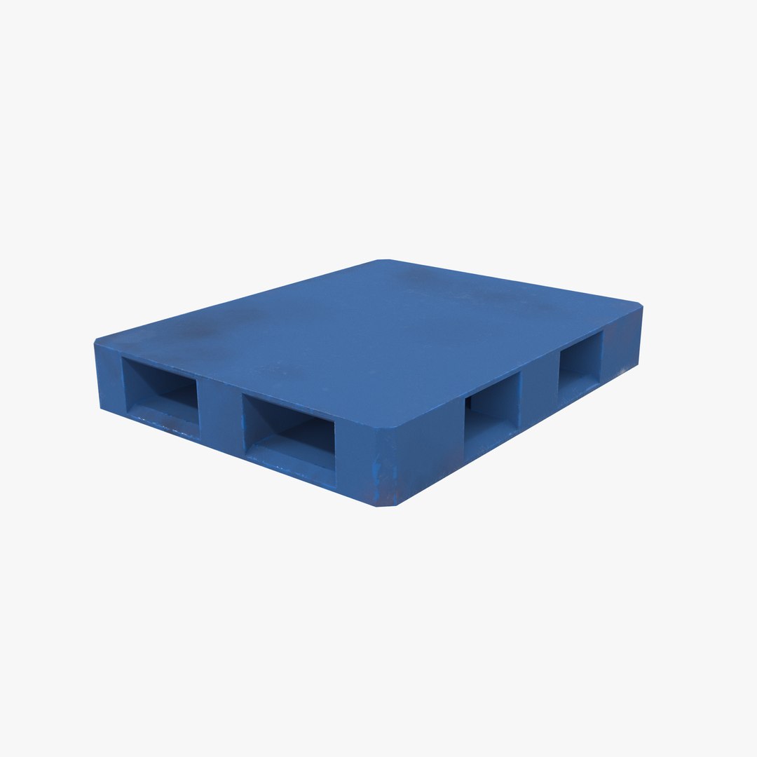 Plastic Pallet 3d Model