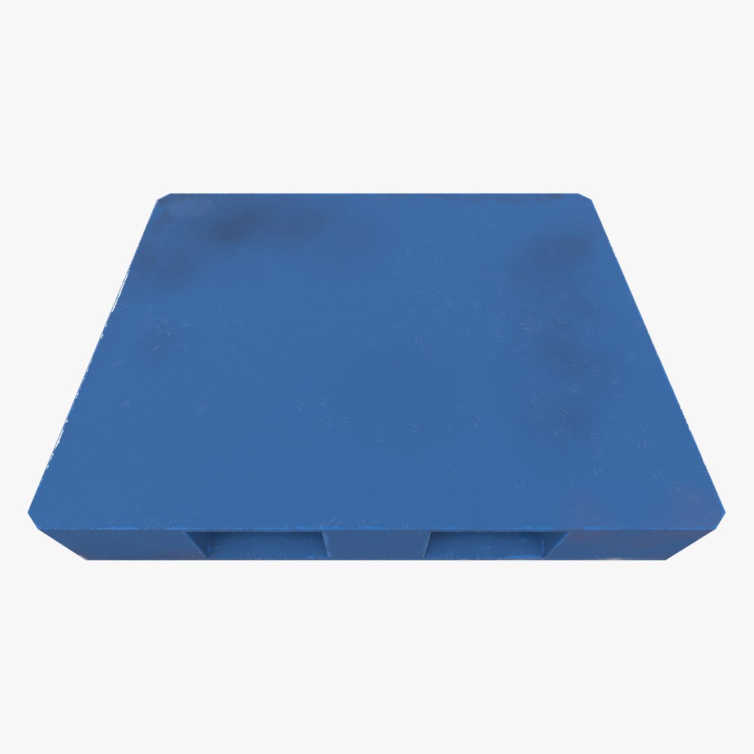 Plastic Pallet 3d Model