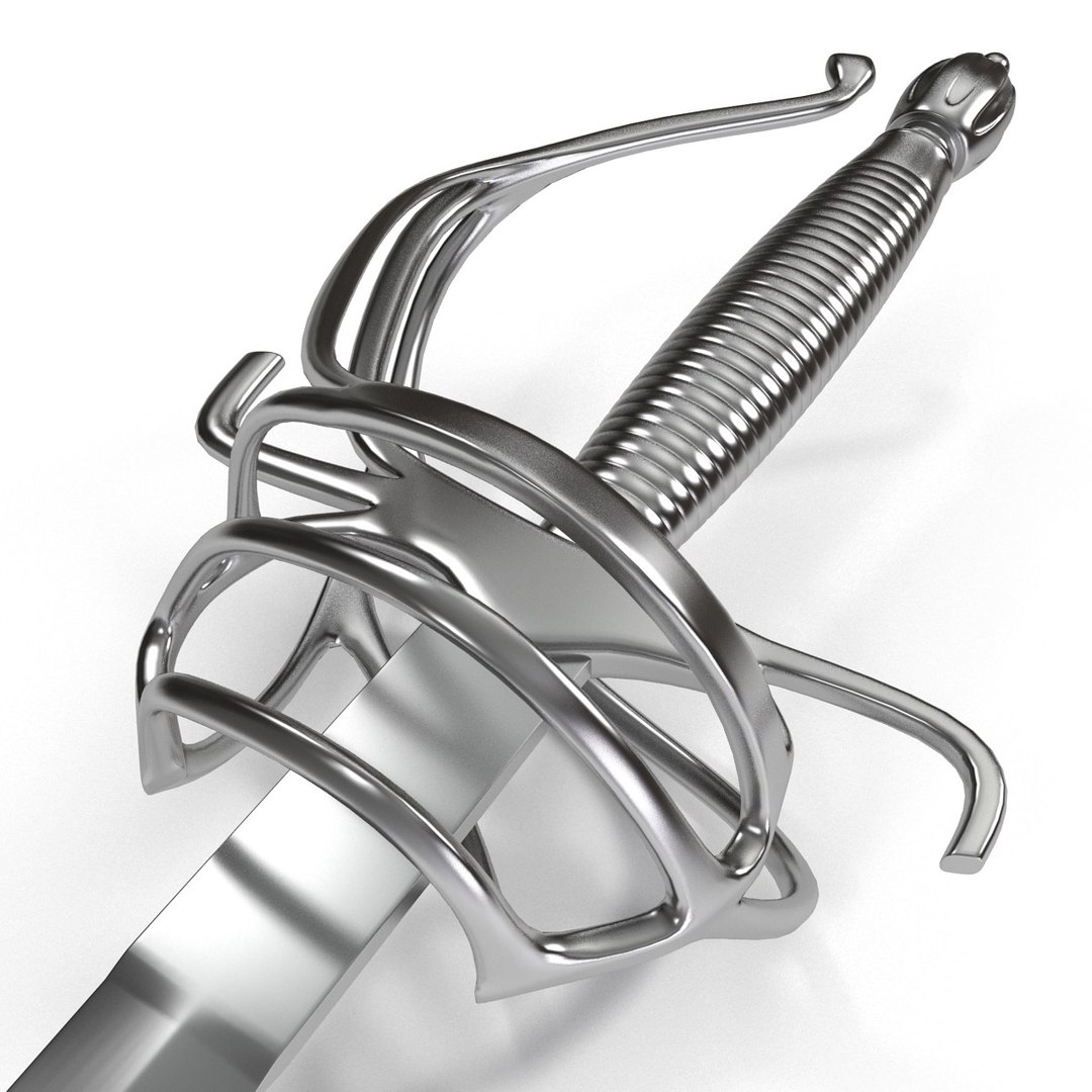 3d model of sword v8