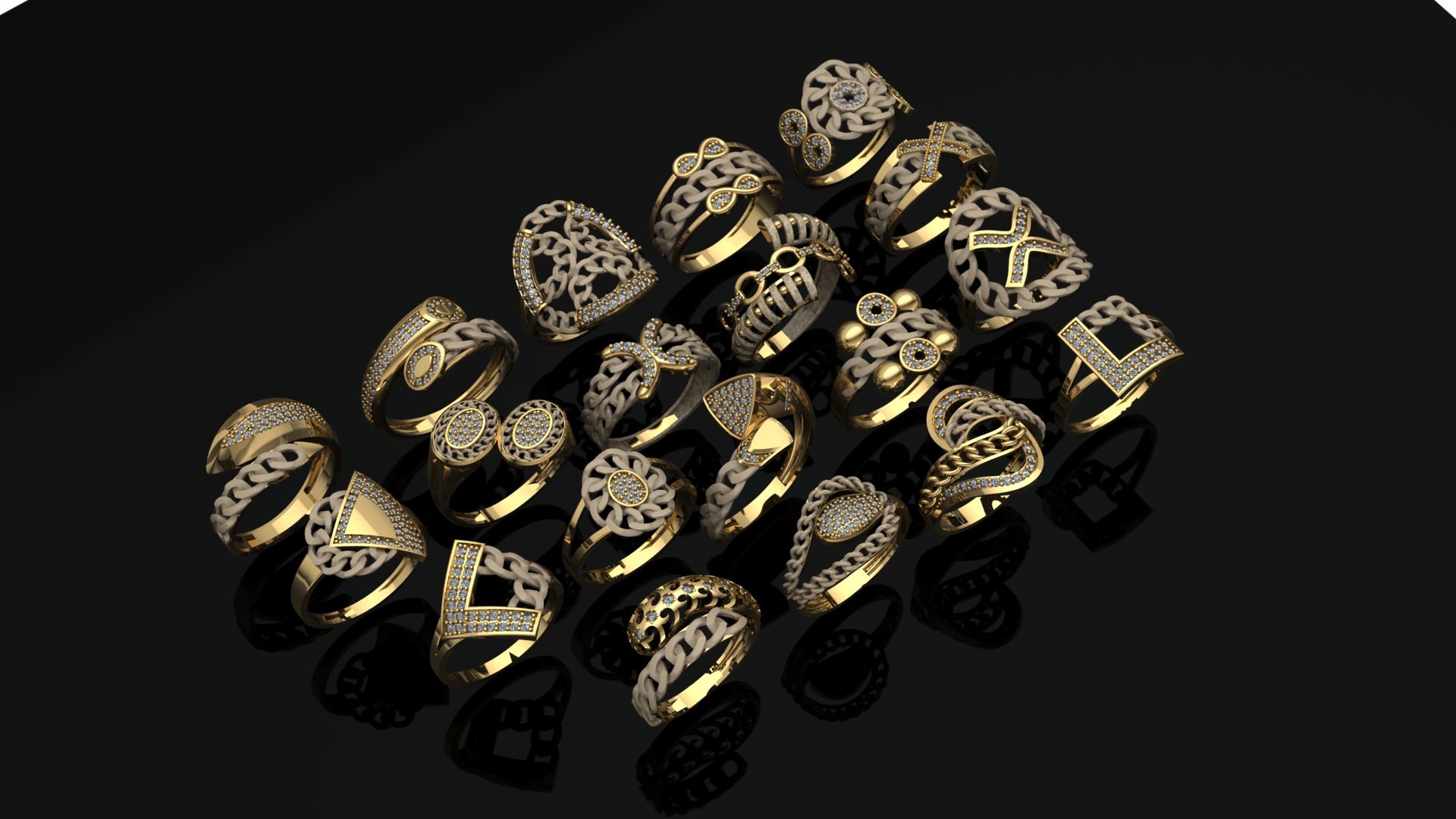 Ring Gold Model - TurboSquid 1736072