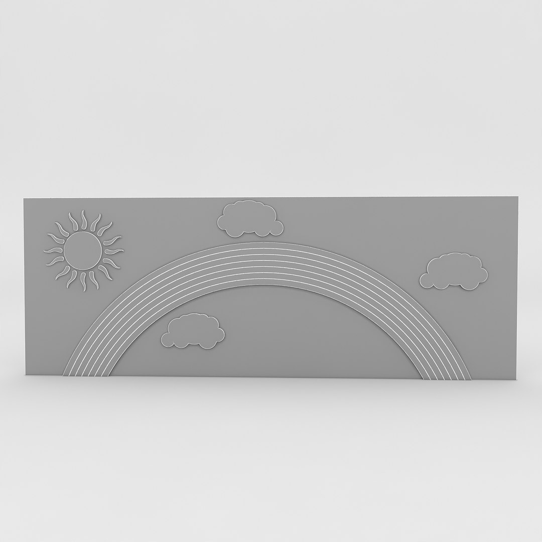 Kindergarten Wall 3D - TurboSquid 1547087