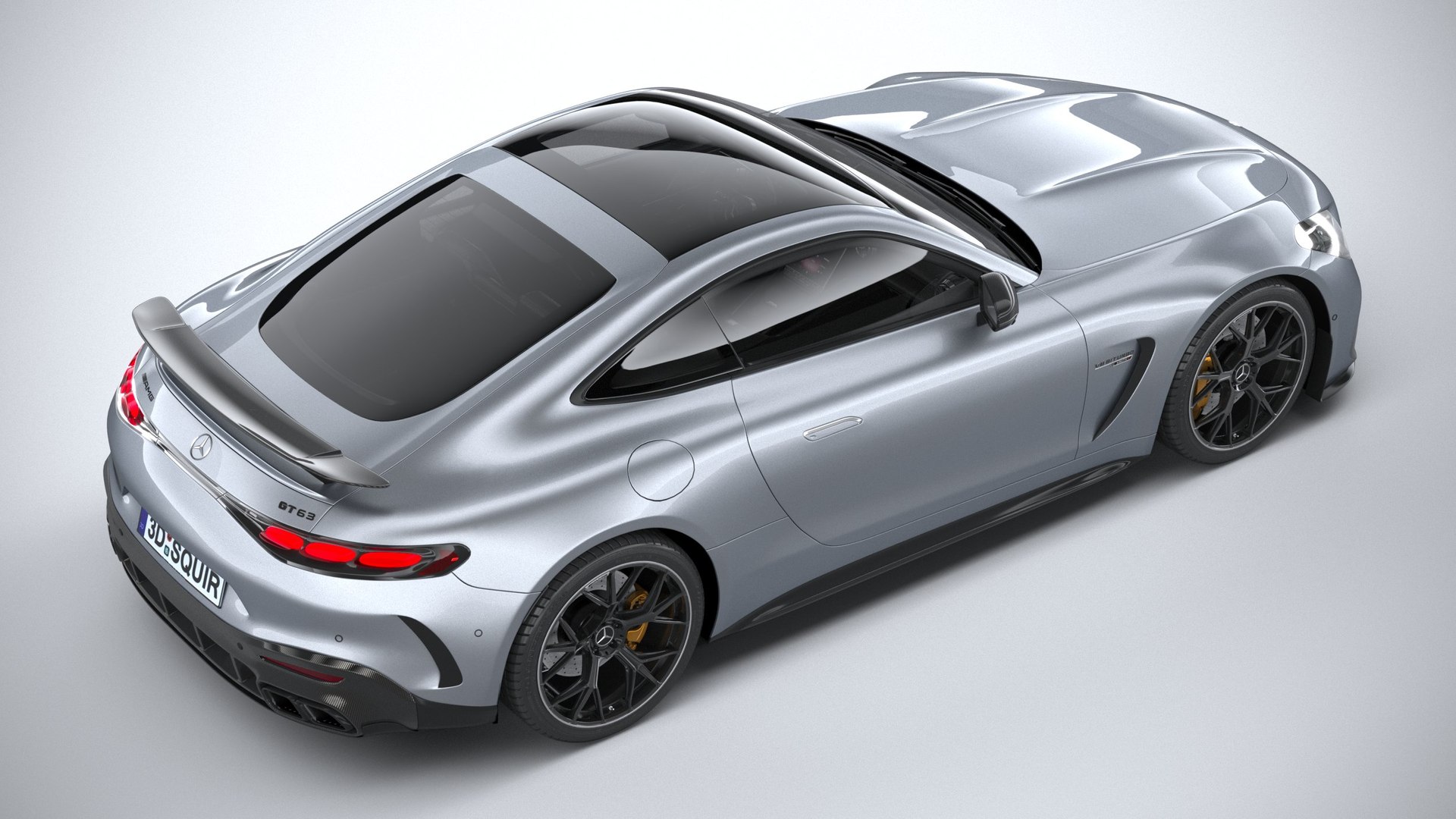 Mercedes-Benz AMG GT Coupe 2024 3D - TurboSquid 2135025