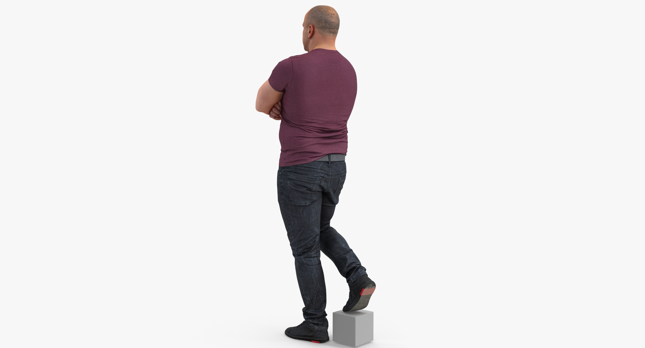 3D Arnold Casual Spring Walking Pose 02 - TurboSquid 1904898