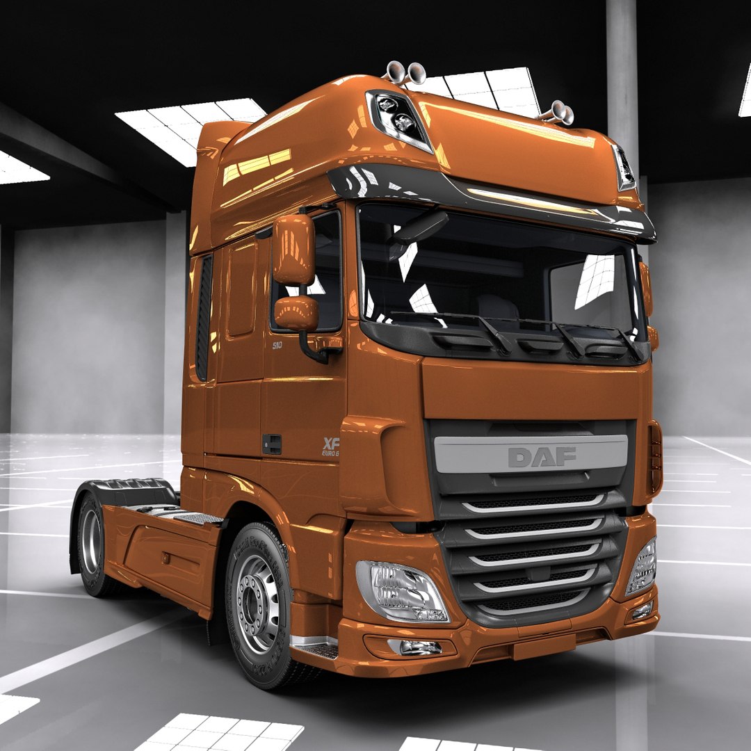 Daf Xf Euro 6 3d Model