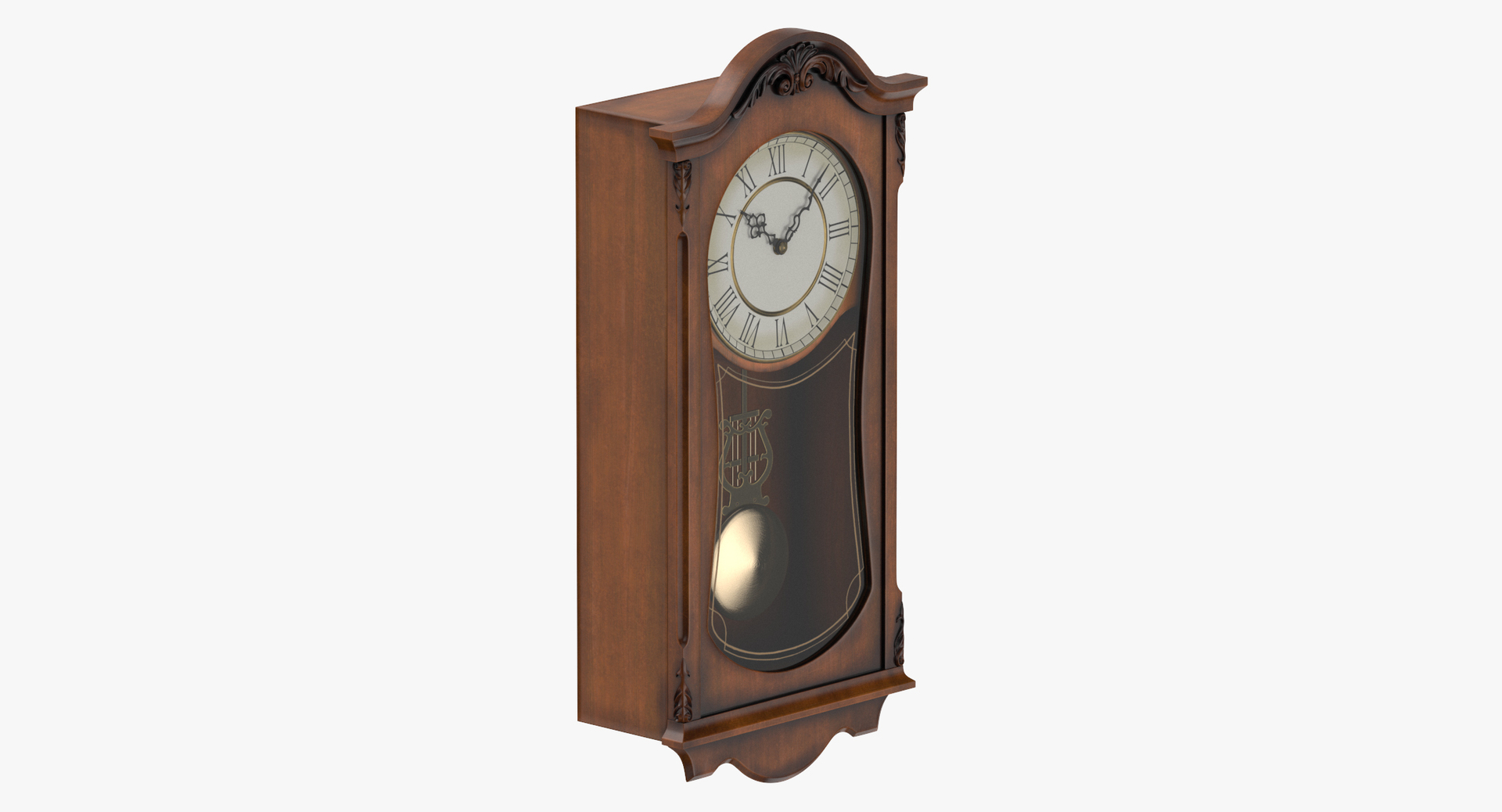 3D Classical Clock - TurboSquid 1281996