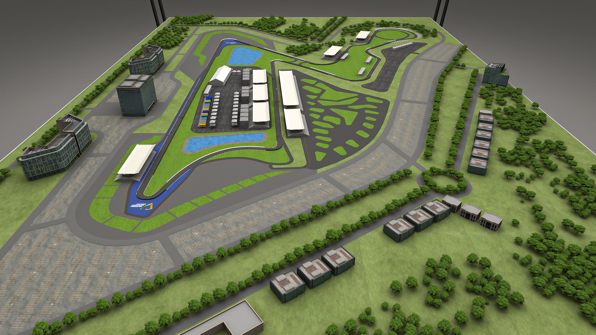 modelo 3d Race track - TurboSquid 1972172