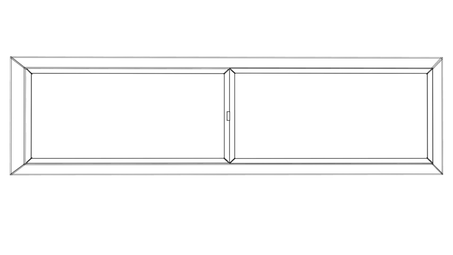 3D Bathroom Window Model - TurboSquid 1729693