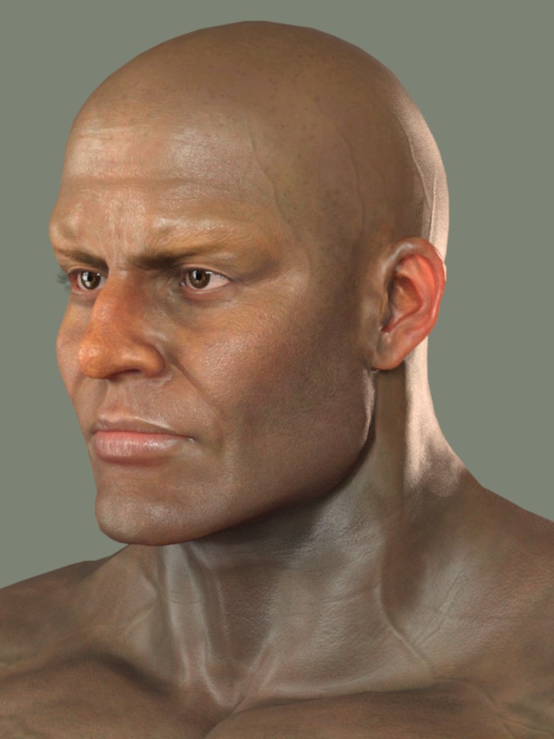 Realistic Rigged Muscular Man Character 3D Model 3D - TurboSquid 2512878