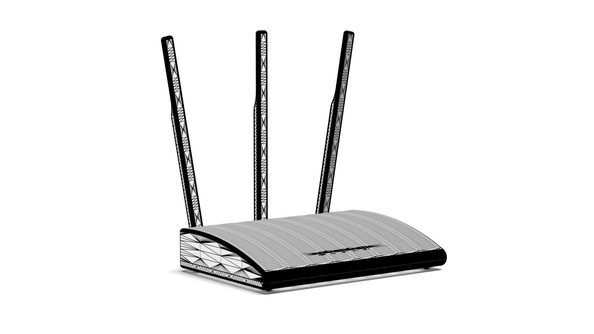 Wifi Router 3D Model - TurboSquid 1838345