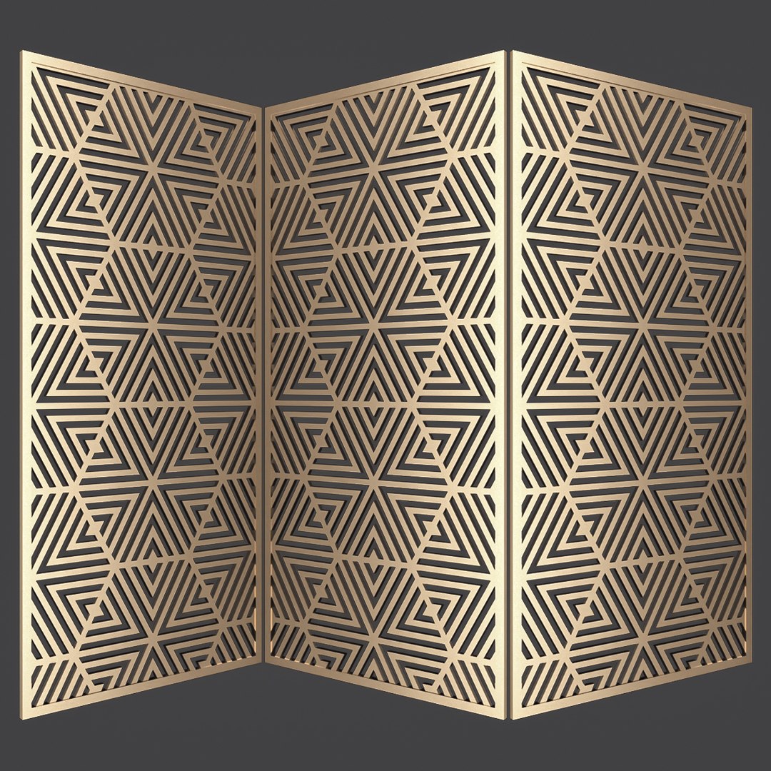 Decorative Panel Model - TurboSquid 1624568