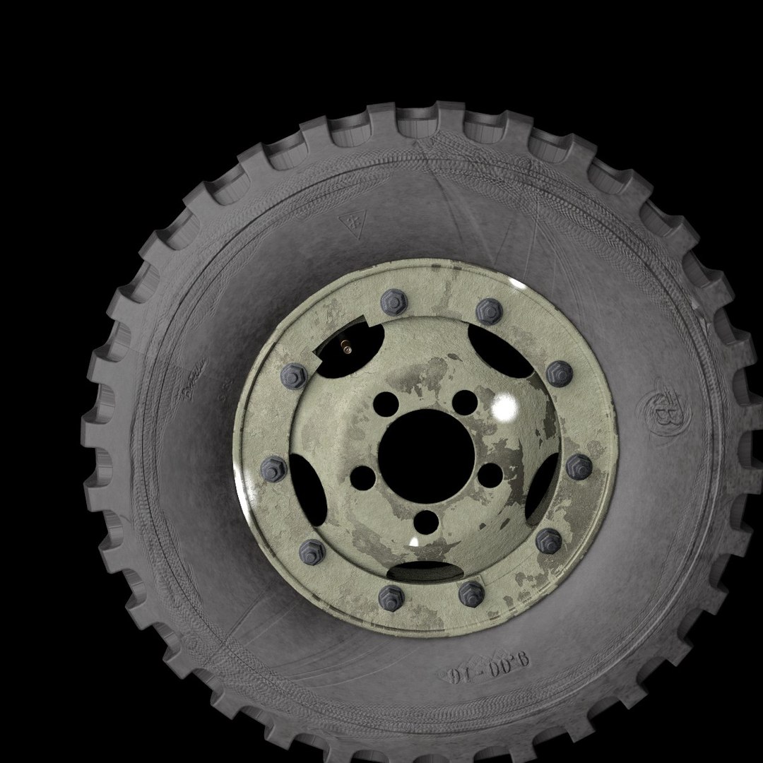 3D Truck Wheel - TurboSquid 2294966