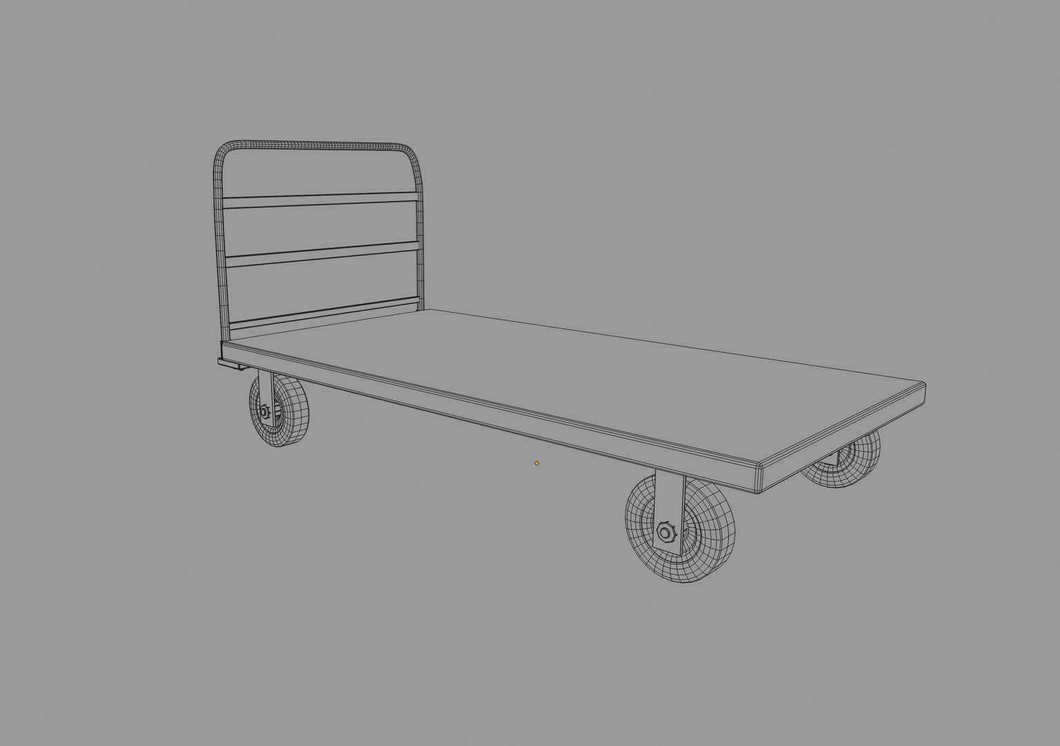 3D Table Cart Model - TurboSquid 1608947