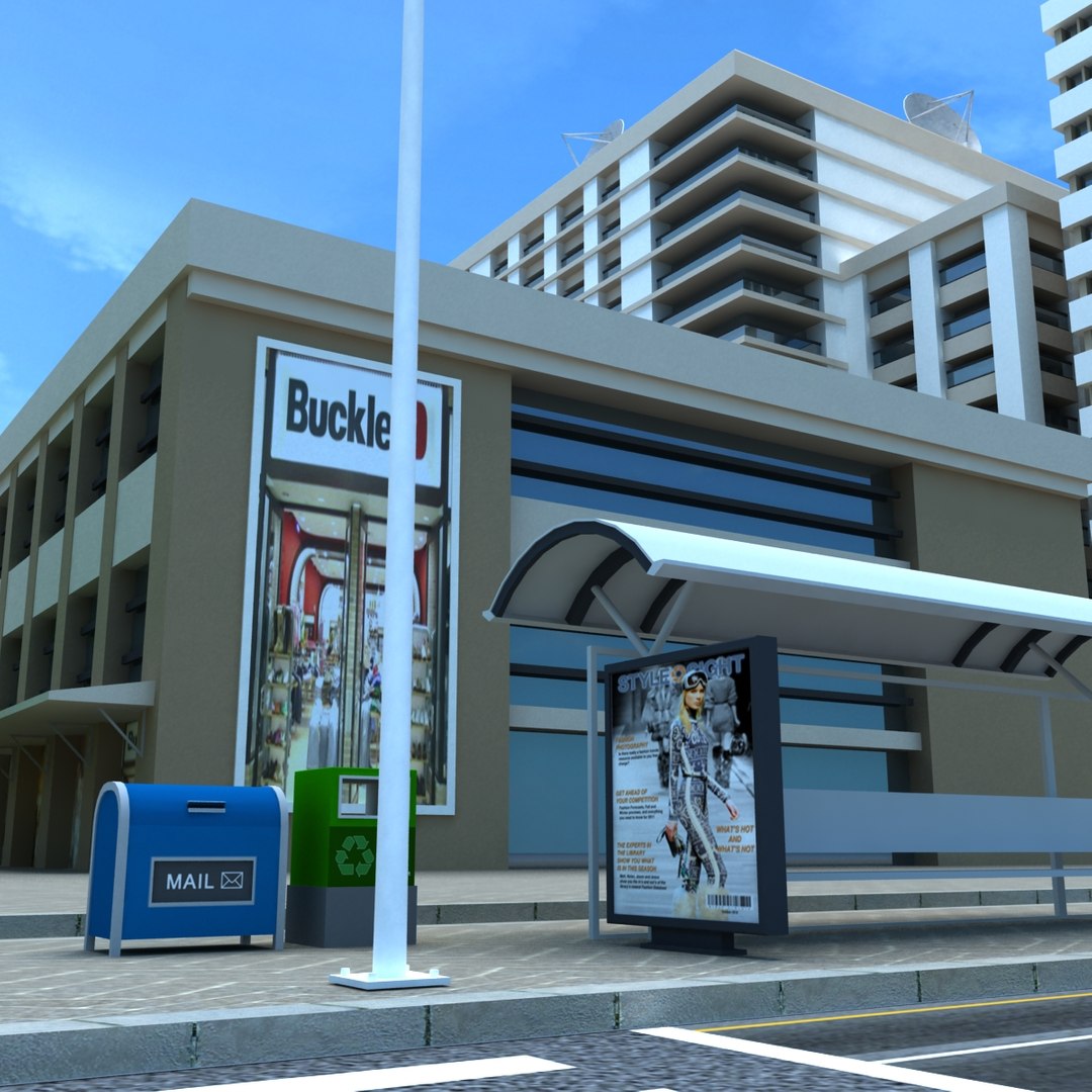 3ds max building