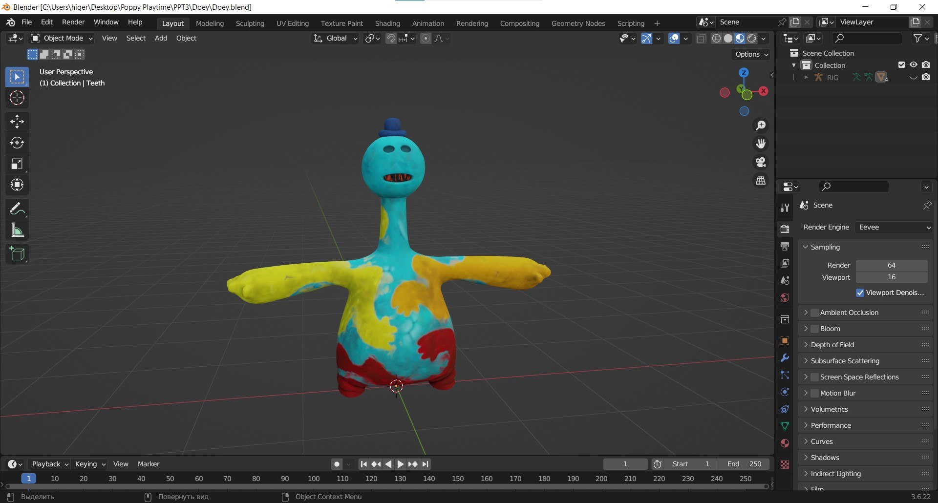 3D Doey Model - TurboSquid 2406140