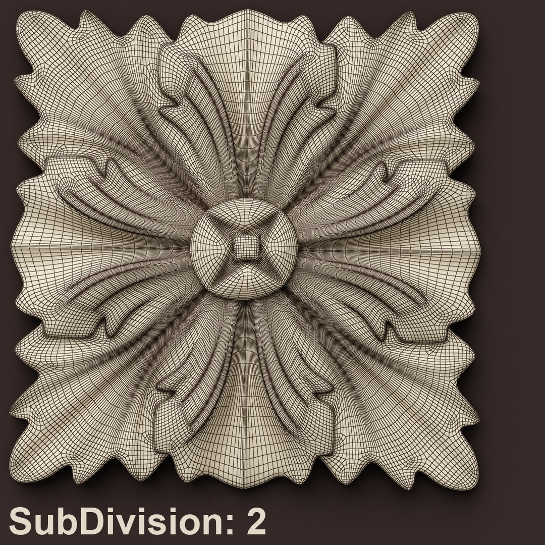 Classical Decoration Interior Wall 3d Dxf