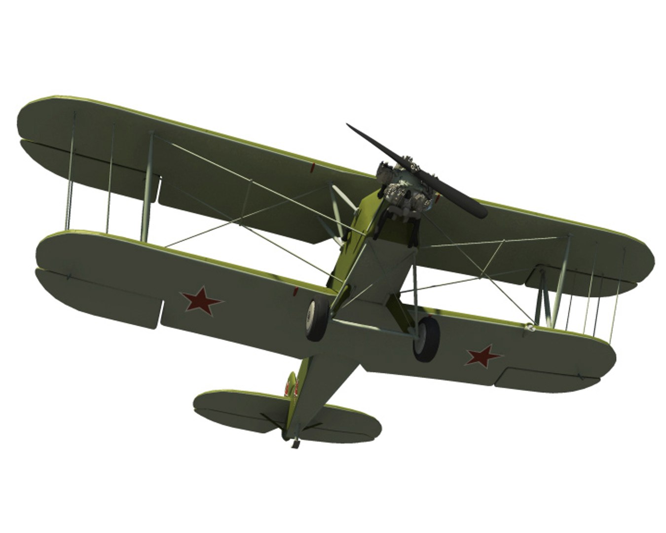 Po2 Kukuruznik Polikarpov Po-2 3d Max