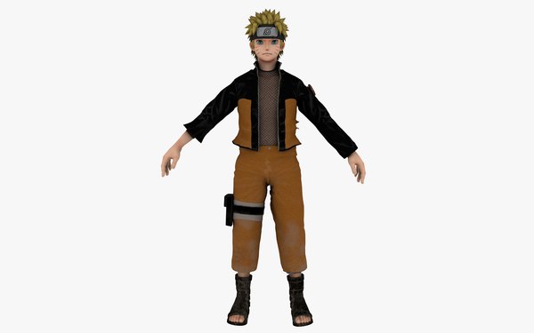 Naruto 3D model - TurboSquid 1736169