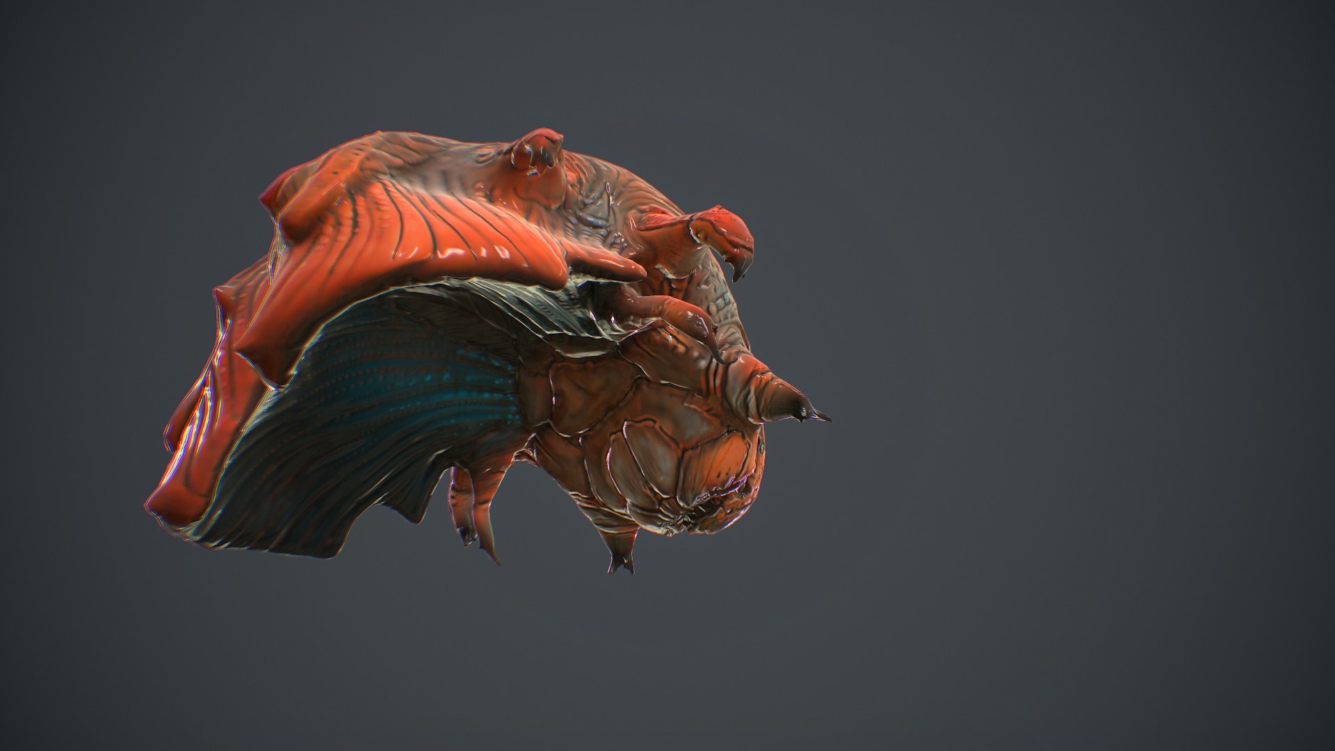 Microscopic Bug Tardigrade 3D - TurboSquid 2077393