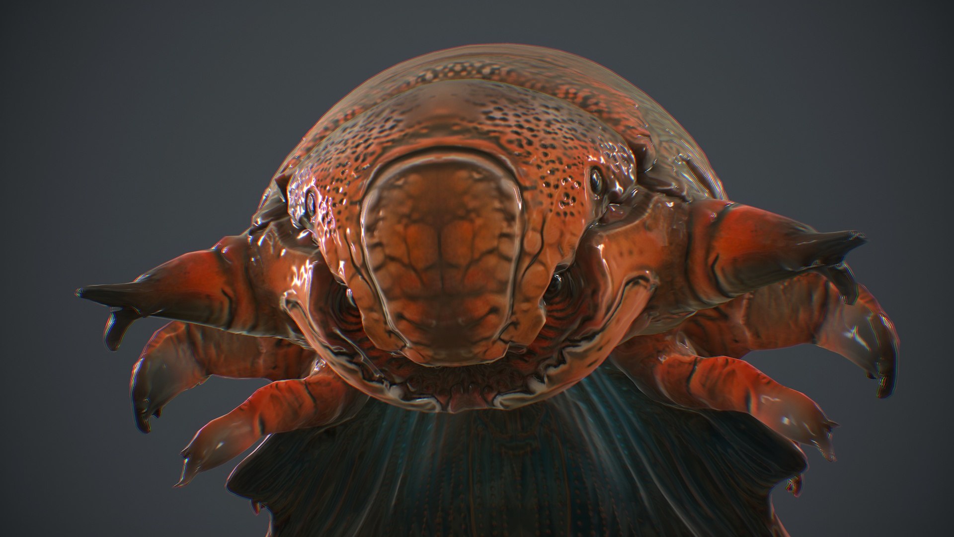 Microscopic Bug Tardigrade 3D - TurboSquid 2077393