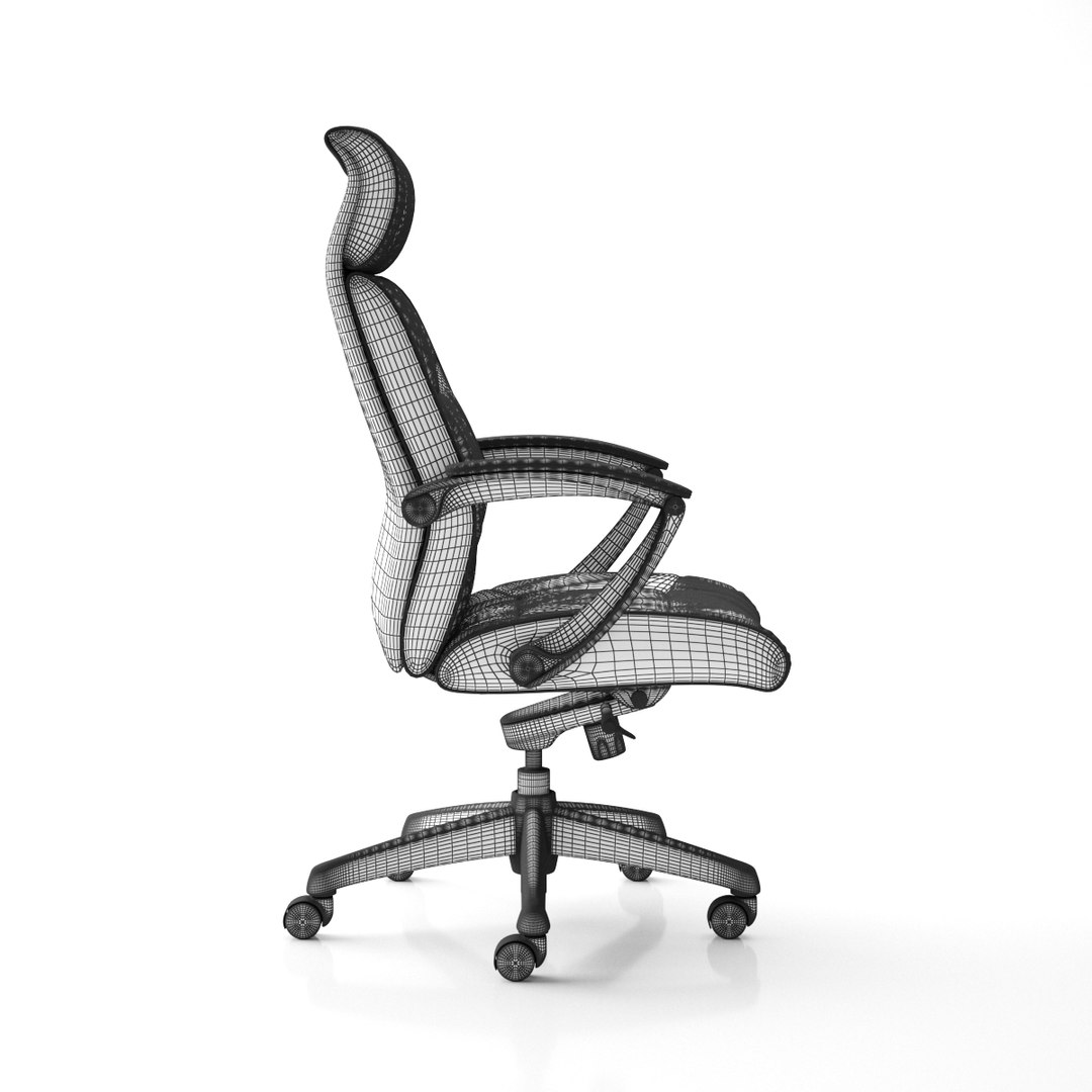 Apprentice Office Chair 3D Model - TurboSquid 1496001