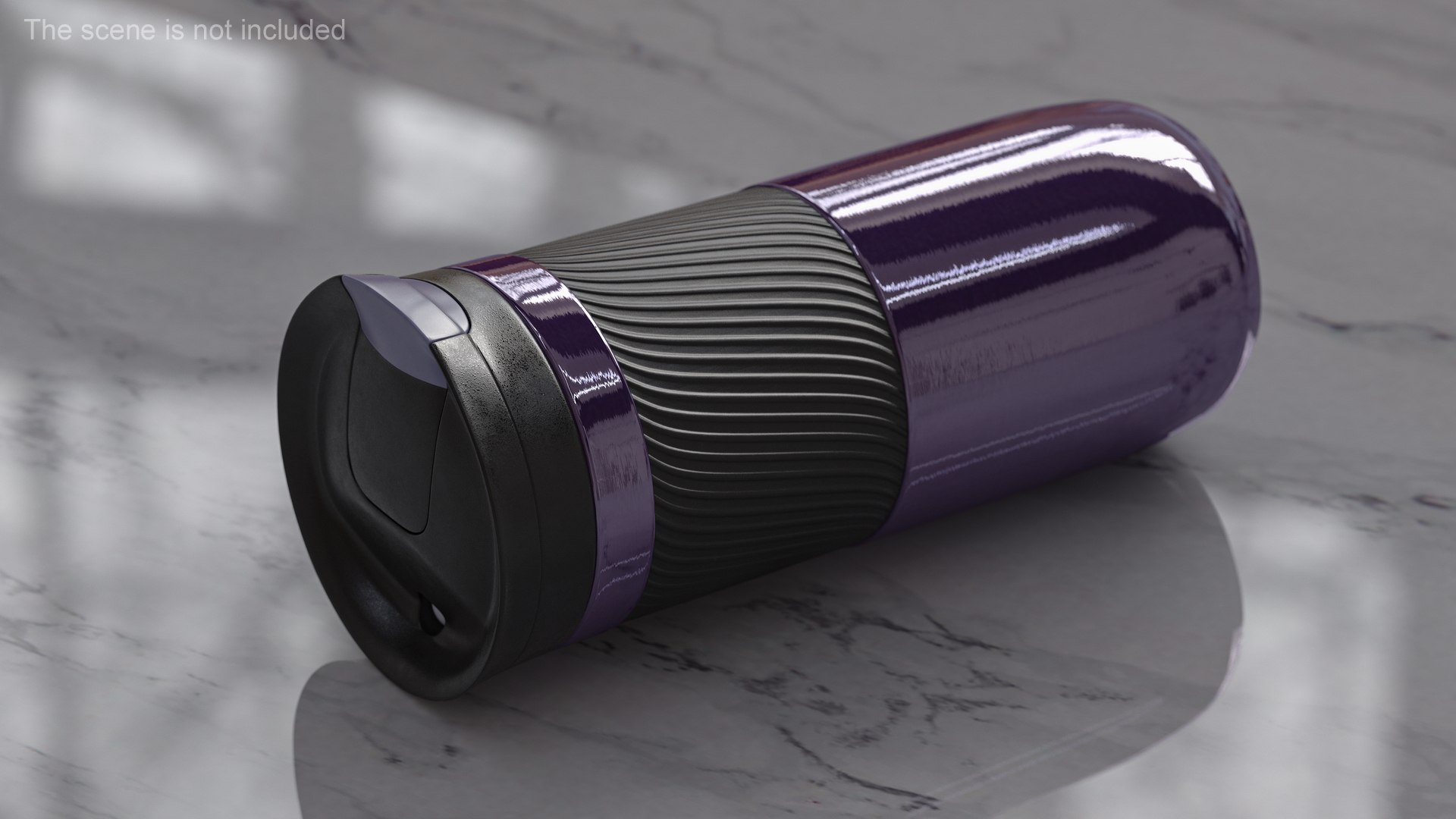 3D Thermo Cup Stainless Purple - TurboSquid 1957919