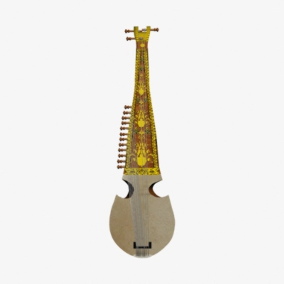 Rabab Strings 3d Max