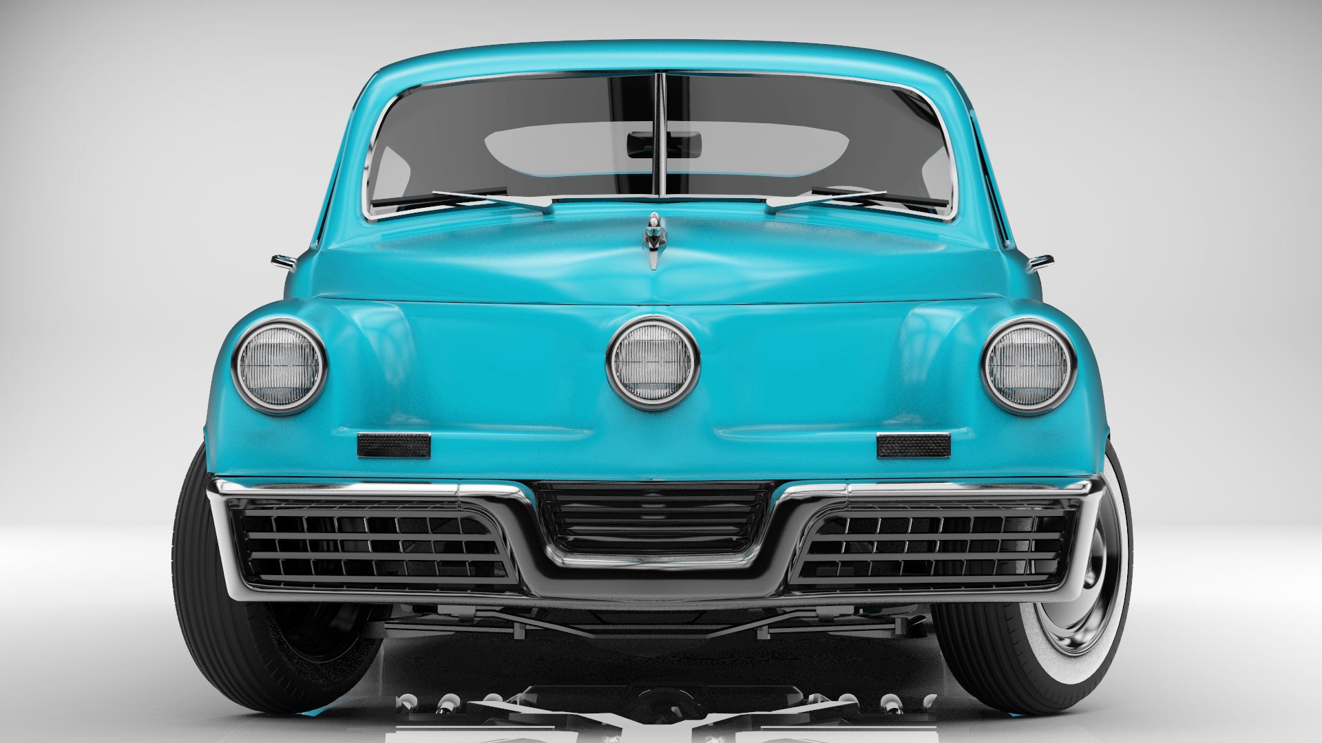 Tucker Torpedo 1948 3d Model