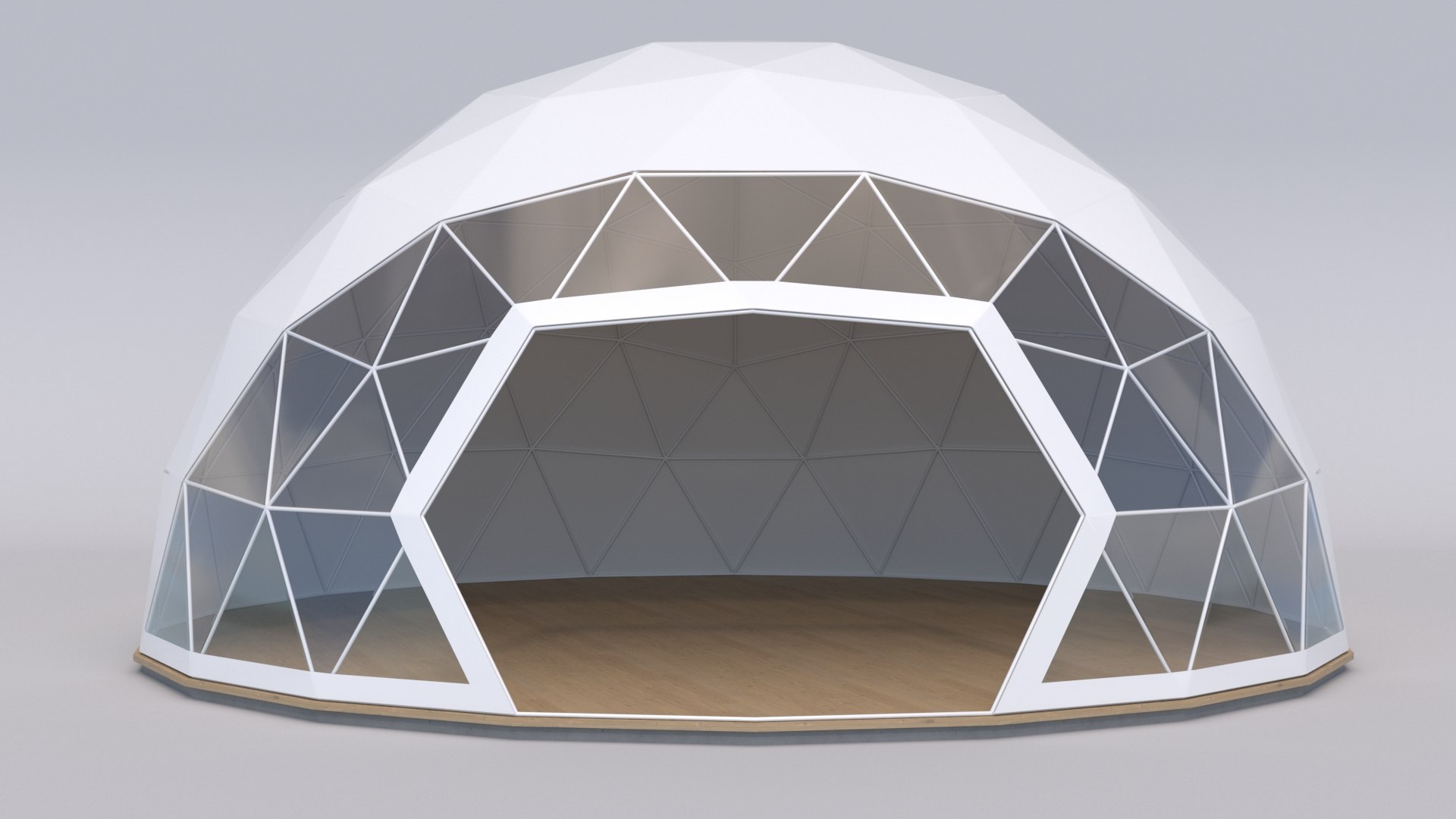 3D Model Dome Awning 10m - TurboSquid 1878954