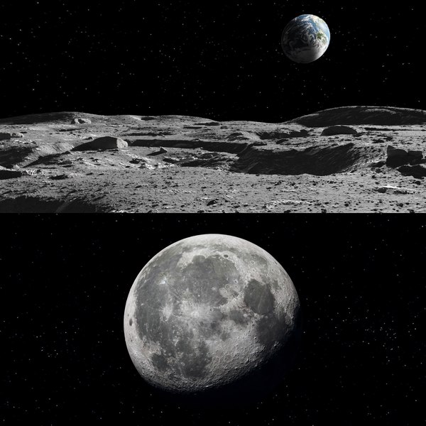 Moon 3D Models for Download | TurboSquid