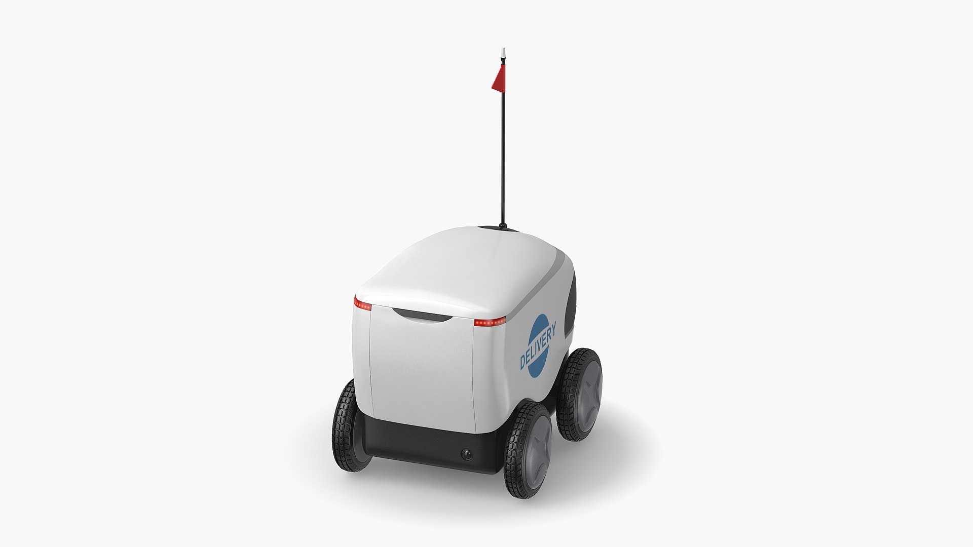 Delivery Bot Deliver 3D Model - TurboSquid 1595499