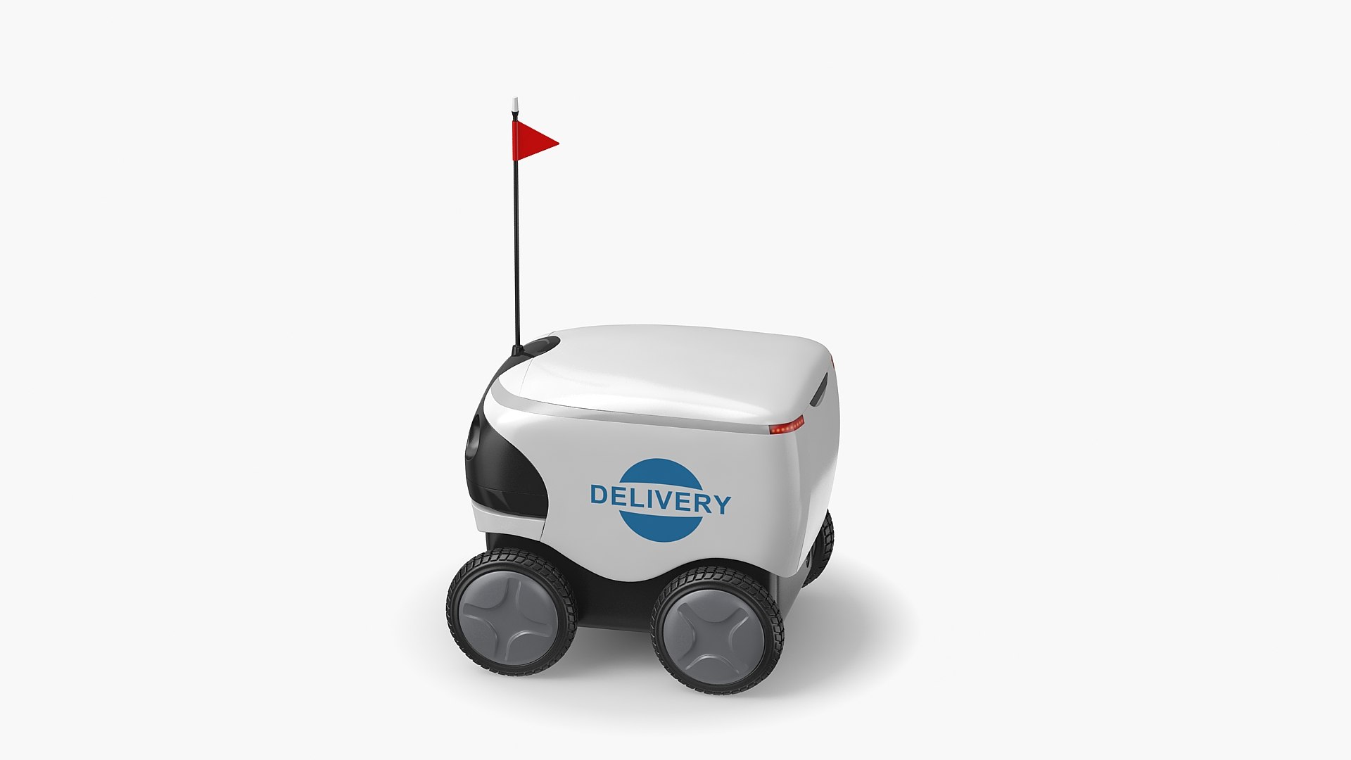 Delivery Bot Deliver 3D Model - TurboSquid 1595499