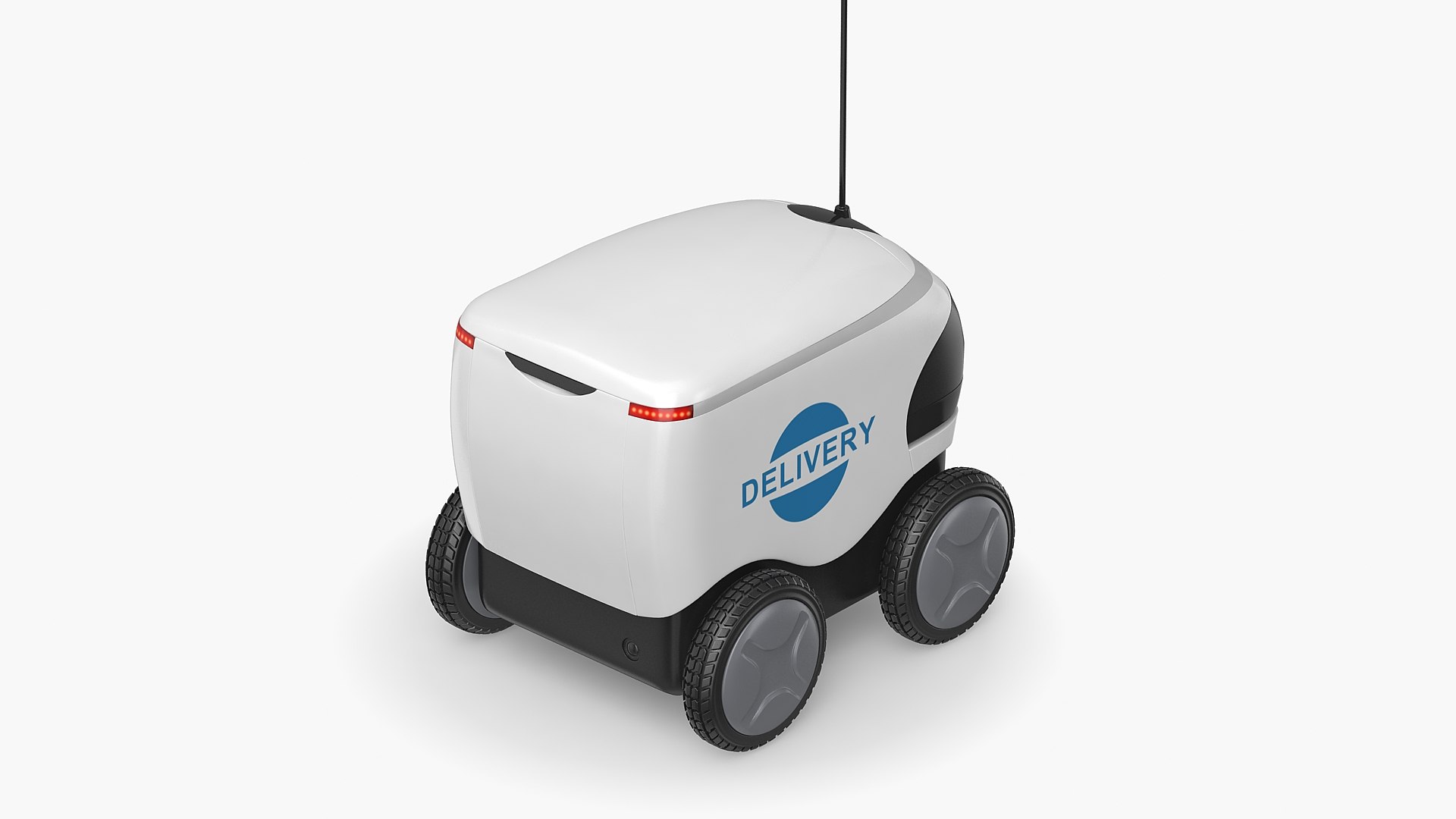 Delivery Bot Deliver 3D Model - TurboSquid 1595499
