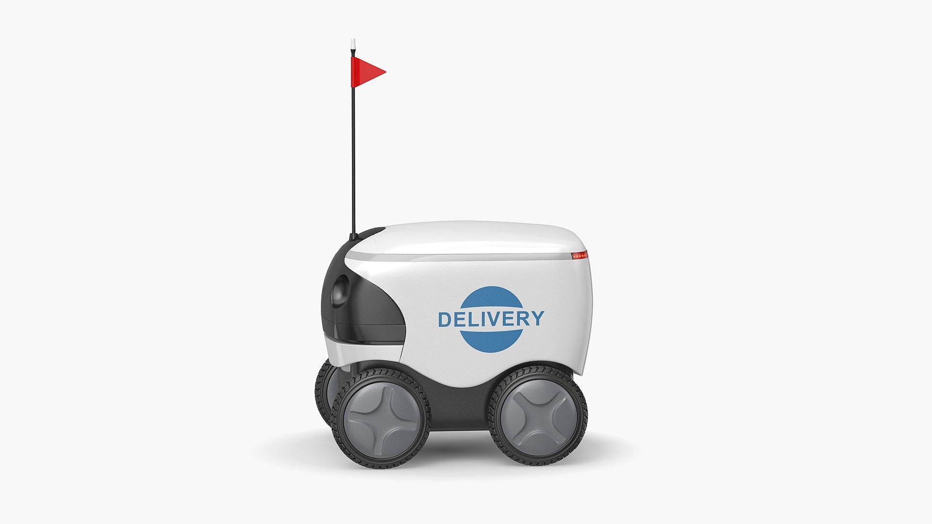 Delivery Bot Deliver 3D Model - TurboSquid 1595499