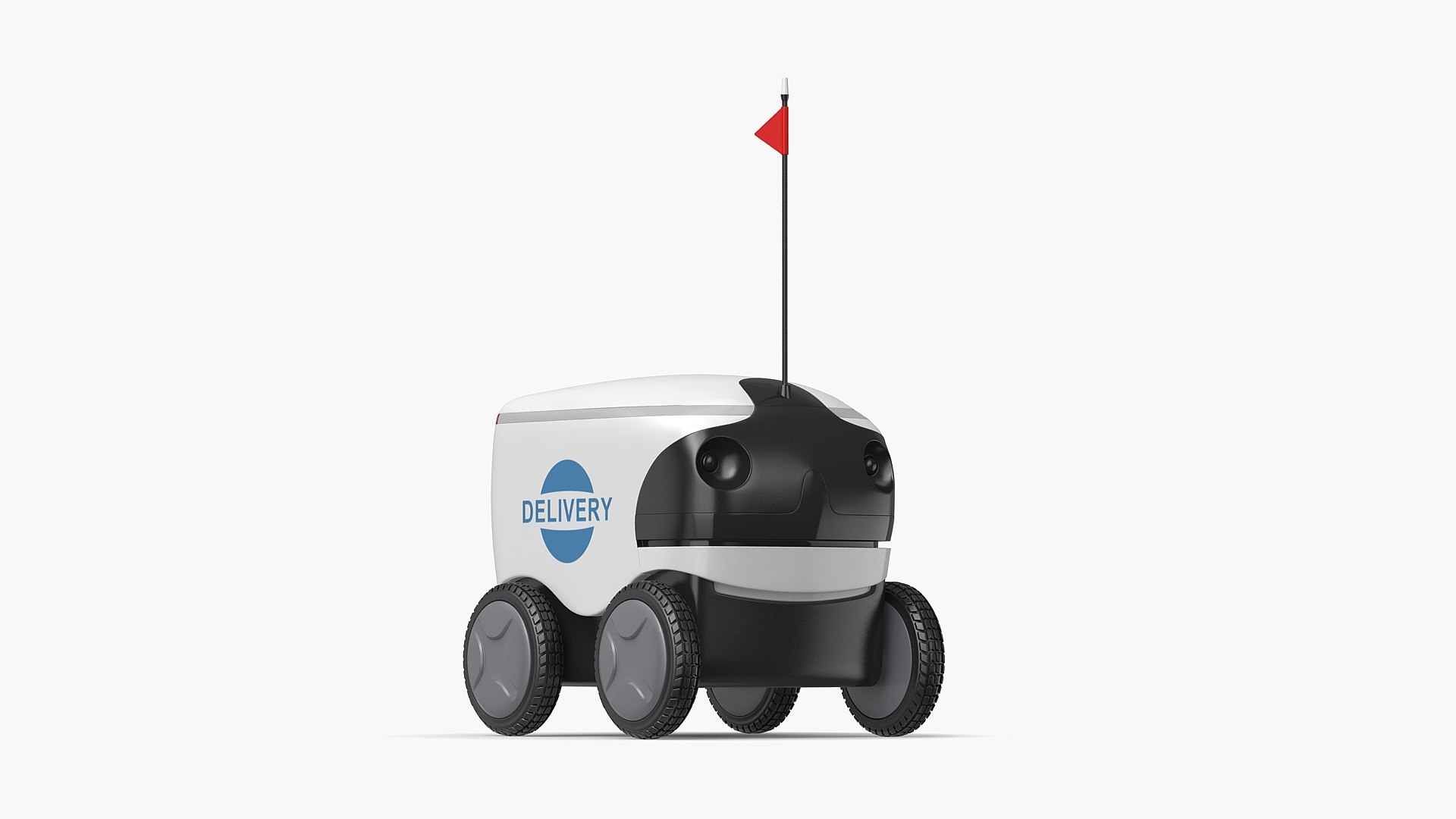 Delivery Bot Deliver 3D Model - TurboSquid 1595499