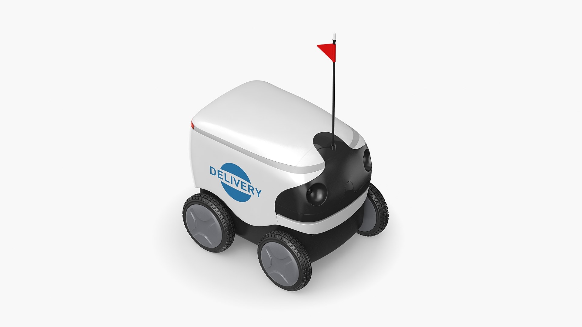 Delivery Bot Deliver 3D Model - TurboSquid 1595499